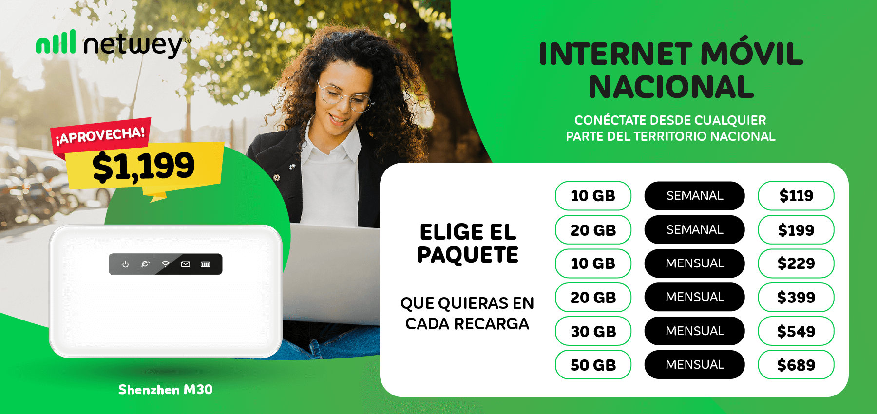 Netwey, internet para todos | Home