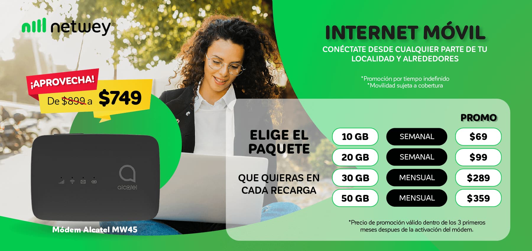 Netwey, internet para todos | Home